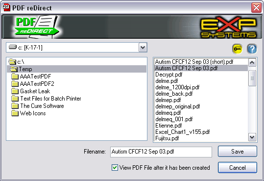 PDF reDirect - The free PDF Creator alternative to pdf995, cutepdf and freepdf